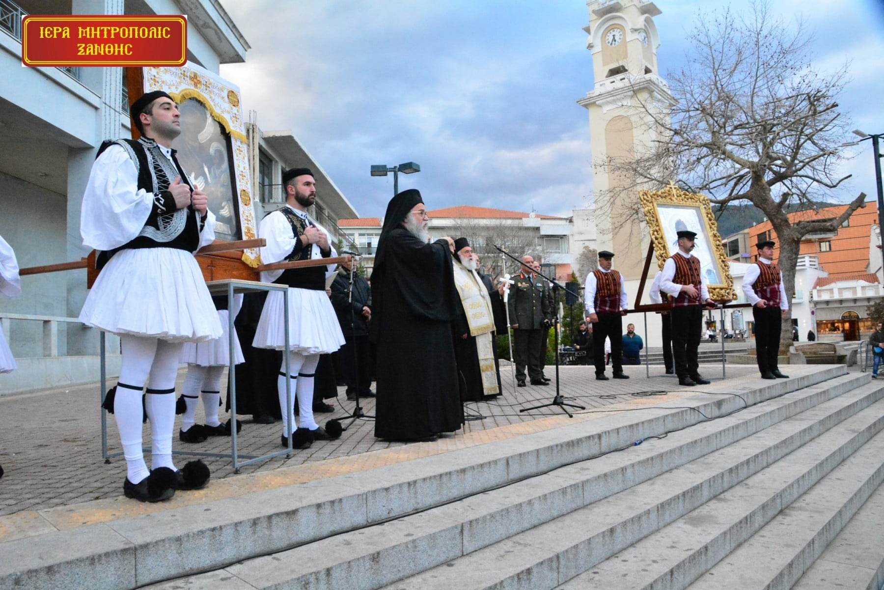 Υποδοχή ιερών εικόνων (7-3-23) – Λύκειον των Ελληνίδων Ξάνθης